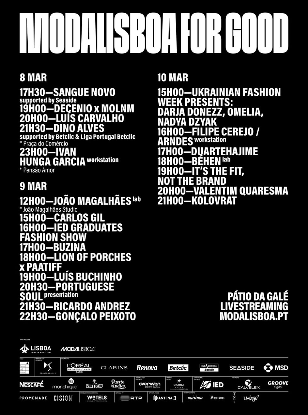 ModaLisboa For Good - ModaLisboa